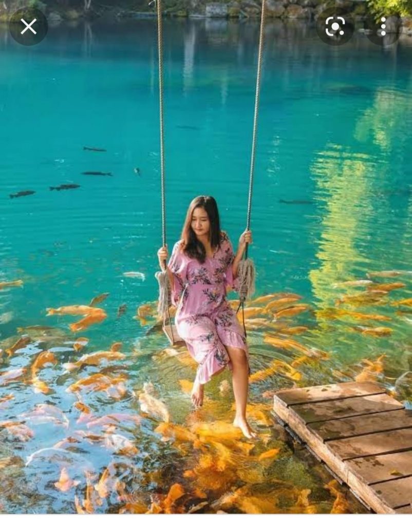 Review Tiket Masuk Telaga Biru Kuningan dan Daya Tariknya - IndoHolidayTourGuide